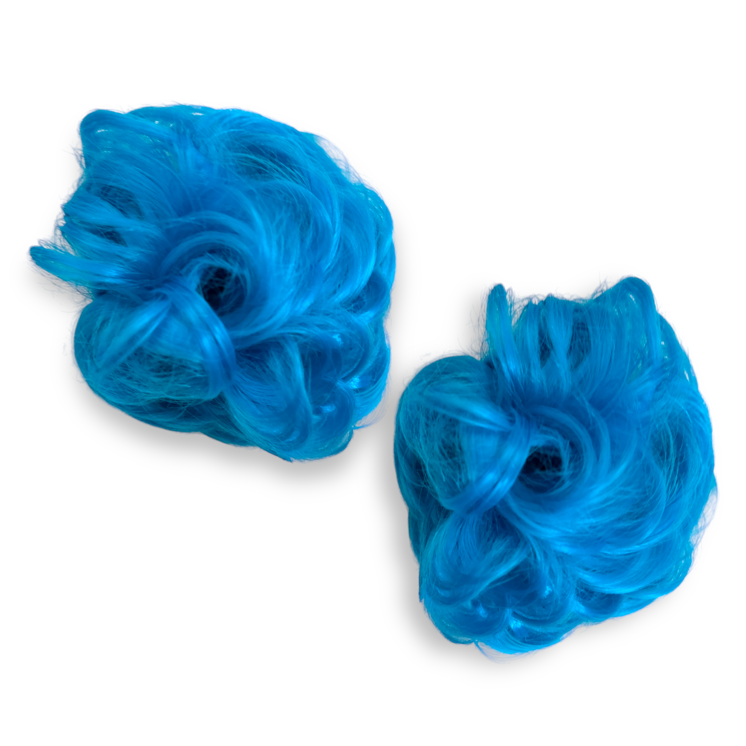 Blue 2-Pack Hair Puffs – Magic Manes Hair Extensions