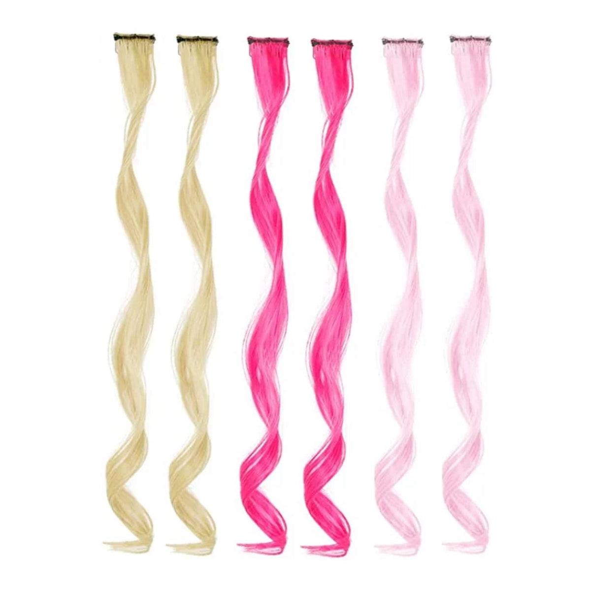 Barbie Curls 6 Pack Clip-in Hair Extensions – Magic Manes Hair Extensions